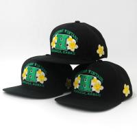 China Hip Hop Custom 3D Embroidery Snapback Cap Baseball Hat Flat Brim Fitted Sports Adjustable for sale