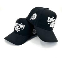China Custom A Frame 5 Panel Baseball Caps 100% Cotton 3D Embroidered Two Tone for sale