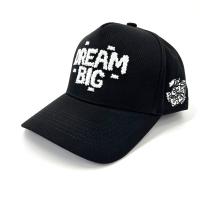 China Custom A Frame 5 Panel Baseball Caps 100% Cotton 3D Embroidered Two Tone for sale