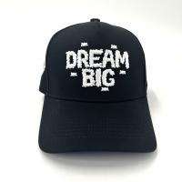China Custom A Frame 5 Panel Baseball Caps 100% Cotton 3D Embroidered Two Tone for sale