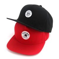 China Custom Flat Brim 5 Panel Snapback Caps Embroidered Patch Structured Hat Adjustable for sale