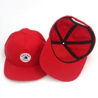 China Custom Flat Brim 5 Panel Snapback Caps Embroidered Patch Structured Hat Adjustable for sale