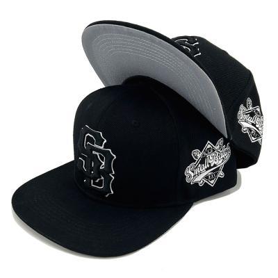 China 3D Embroidery Snapback Caps Structured for sale