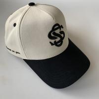 China Baseball Caps Custom Embroidered Logo A Frame 5 Panel Cotton Twill Hat for sale