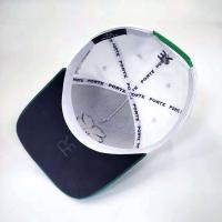 China Structured Baseball Cap Two tone Cotton 3D Patch Embroidered 5 panel Mid Profile Custom Pattern Custom Suede for sale