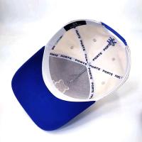 China Two tone Customize Embroidered 5 panel Baseball Caps Mid Profile Patch Embroidered Custom Cotton Sport Trucker for sale