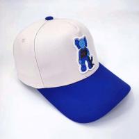 China Two tone Customize Embroidered 5 panel Baseball Caps Mid Profile Patch Embroidered Custom Cotton Sport Trucker for sale