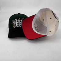 China Personalized Embroidered 5 Baseball Caps Panel Mid Profile Custom Embroidery Cotton Trucker for sale