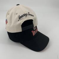 China Cotton Baseball Hat 3D Embroidery Custom Logo Dog Embroidered White And Black 5 Panel Personalized Sport Golf for sale