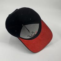 China Cotton Baseball Hat 3D Embroidery Custom Logo Dog Embroidered White And Black 5 Panel Personalized Sport Golf for sale