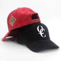 China Customized Corduroy 5 Baseball Caps Panel Caps 3D Embroidered Structured Sports for sale