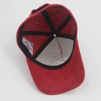 China Customized Corduroy 5 Baseball Caps Panel Caps 3D Embroidered Structured Sports for sale