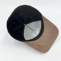China Embroidered Baseball Cap Custom 3D Suede Made Curl Brim Structured Sports A Frame K Frame Outdoor for sale