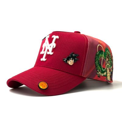 China Cartoon Themed Dragon Ball Hat Embroidered Iconic Anime Design for sale