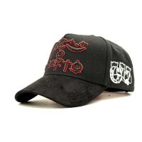 China US Mexico Street Style Rico Muerto Rhinestone Baseball Hat Customized for sale