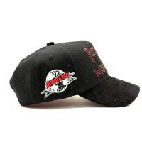 China US Mexico Street Style Rico Muerto Rhinestone Baseball Hat Customized for sale