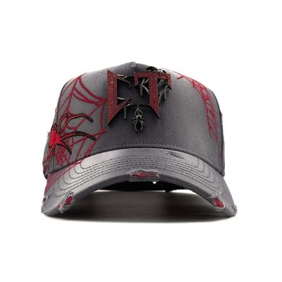 China American Mexican Street Baseball Caps CT Vintage Washed Adjustable For Adult for sale