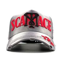 China The World Is Yours Scarface Baseball Caps Graphic Print Cotton 6 Panel Hat for sale