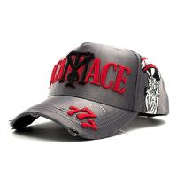 China Streetwear Baseball Hats Distressed Satin Lining for sale