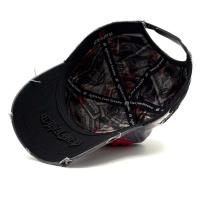 China Streetwear Baseball Hats Distressed Satin Lining for sale