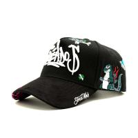 China US-Mexico Street Suede Baseball Hat Soft Cotton Crown Paired With Suede Brim for sale
