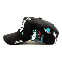 China US-Mexico Street Suede Baseball Hat Soft Cotton Crown Paired With Suede Brim for sale