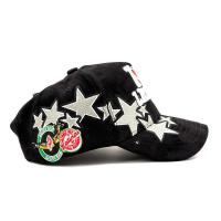 China Baseball Hats Streetwear I Love Latinas Black Suede Big Booty Latinas Multi patch Embroidered Y2K Adjustable for sale