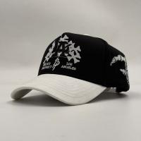 China Bélico District La Baseball Caps Skeleton Trucker Black White Streetwear for sale
