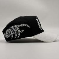 China Bélico District La Baseball Caps Skeleton Trucker Black White Streetwear for sale