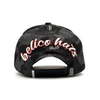 China Black Camo Distressed Ny Rhinestone Baseball Caps Vintage Ripped Brim Trucker For Men Women Outdoor Sport for sale