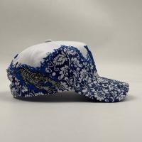 China Suede Baseball Hat Chicano Streetwear Tiger Thorn Embroidery Adjustable For Men Women for sale