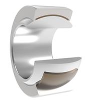 China GEFZ...C Radial Spherical Plain Bearings Hard Chromium Plated for sale