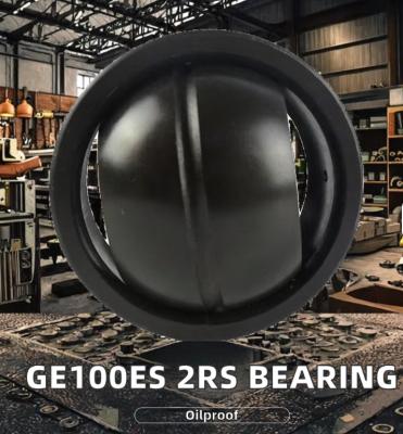 China GE100ES-2RS Radial Spherical Plain Bearing Grease Chrome Steel 100*150*70*55 for sale