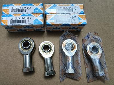 China SI10TK Female Threaded Zinc Plated Spherical Rod End with PTFE Composite Bushing for sale