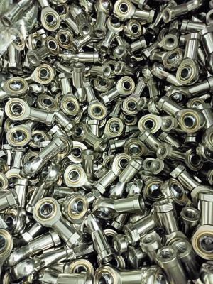 China SI16TK Female Threaded Zinc Plated Spherical Rod End with PTFE Composite Bushing for sale