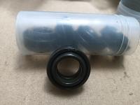 China GE17ES-2RS Radial Spherical Plain Bearing Grease Chrome Steel P5 Precision 17*30*14*10 for sale