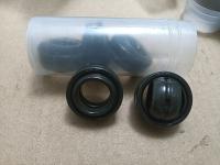 China GE17ES-2RS Radial Spherical Plain Bearing Grease Chrome Steel P5 Precision 17*30*14*10 for sale