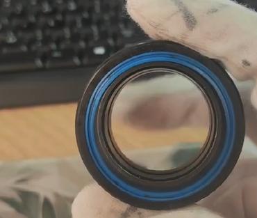 China GE30ES-2RS Sealed-for-life Pre-lubricated Radial Spherical Plain Bearing with Carbon Chromium Steel Construction for sale