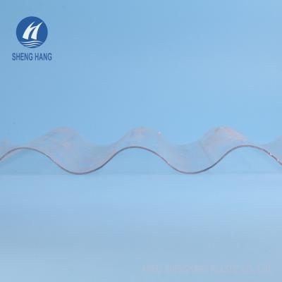 China Corrugated Polycarbonate Greenhouse Panels 0.8mm-3.0mm UV Protection Plastic Roof Sheets for sale