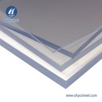 China Transparent Polycarbonate Solid Sheet 1.2mm-30mm Double Side UV Protection 10 Year Warranty for sale
