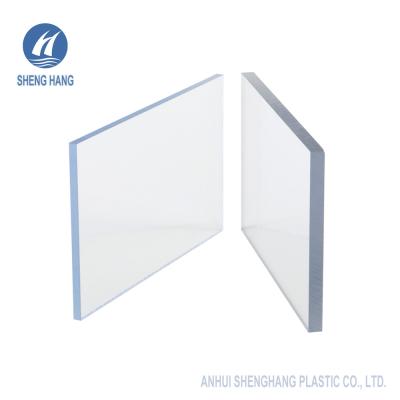 China Anti Scratch Polycarbonate Solid Sheet 3mm Clear PC Plastic Sheet UV Protection for sale
