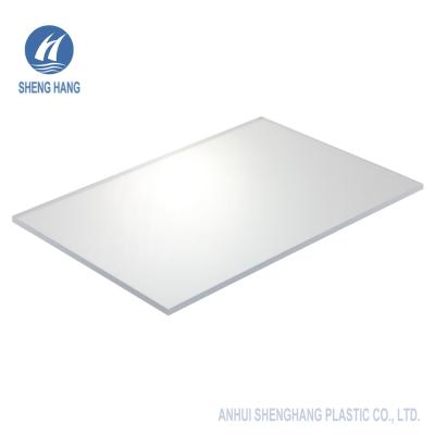 China Transparent Polycarbonate Solid Sheet 1.2mm-30mm Fire Resistant UV Coated for sale