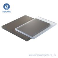 China 4x8 FT Polycarbonate PC Solid Sheet High Strength UV Resistance 2mm Thickness for sale
