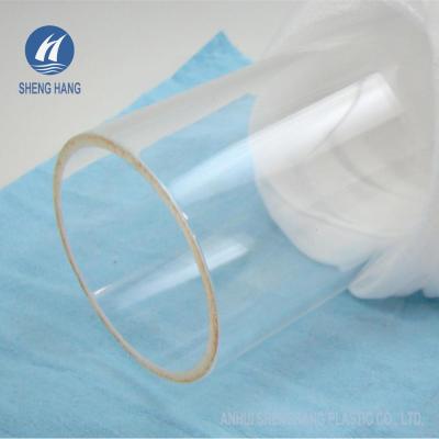China Clear Plastic Hard Extruded Acrylic Pipe 3mm Thickness for sale
