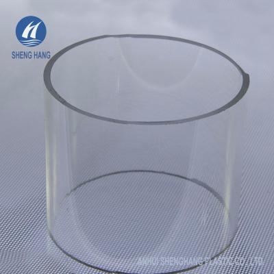 China Clear Extruded Acrylic Tube PMMA Plexiglass Pipe OD10mm to OD300mm 2000mm Length for sale
