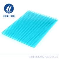 China Polycarbonate Twinwall PC Hollow Sheet 4-12mm 2100x6000mm UV Resistant for sale