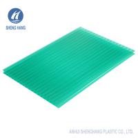 China Greenhouse Twin Wall Polycarbonate Sheet 5mm Thickness for sale