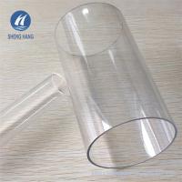 China 4.5mm Thickness Clear Transparent Acrylic Pipe Extruded for sale
