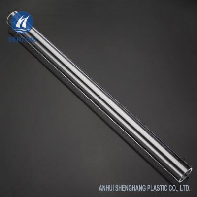 China Clear Plastic Round Extruded Acrylic Tubing Customized for sale
