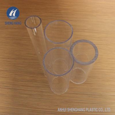 China Acrylic Plastic Extruded Round Pipe Transparent Clear for sale